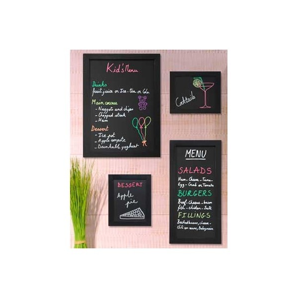 Ardoise murale pour menu restaurant - 70 x 90 cm